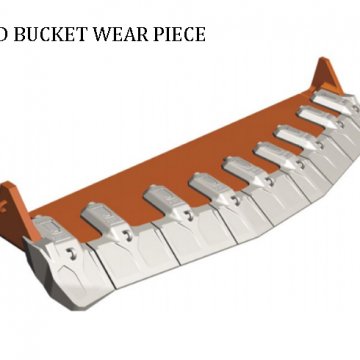 LHD BUCKET WEAR PIECE